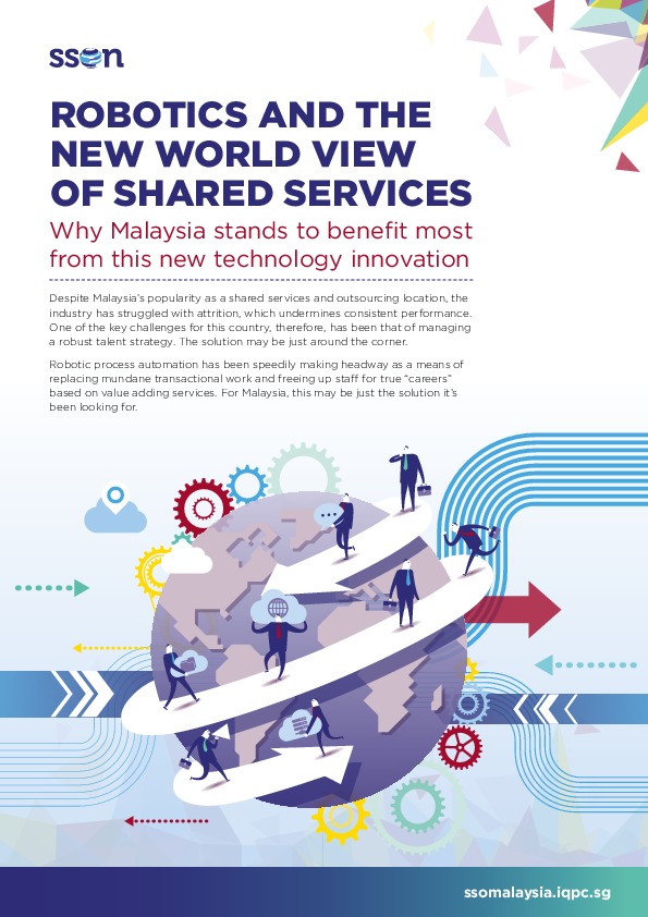Malaysia: Robotics and the New World View of Shared Services
