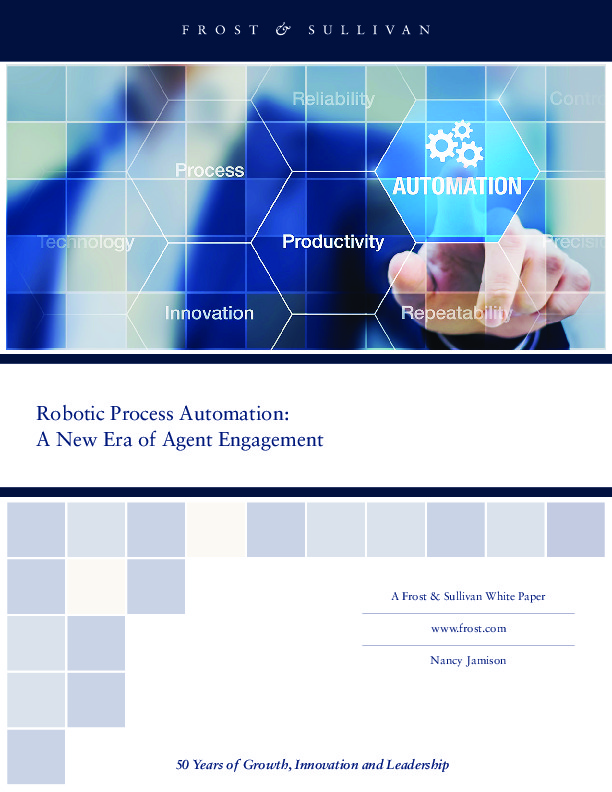 Robotic Process Automation: A New Era of Agent Engagement