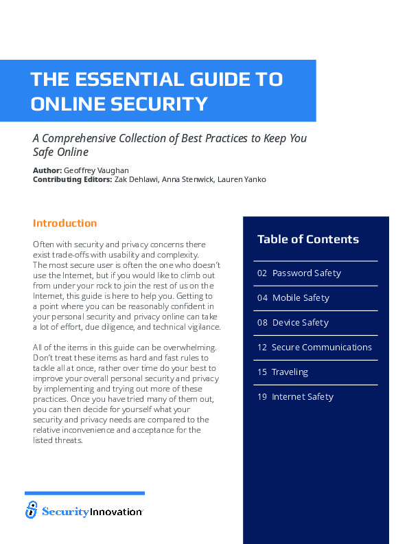 Essential Guide To Online Security