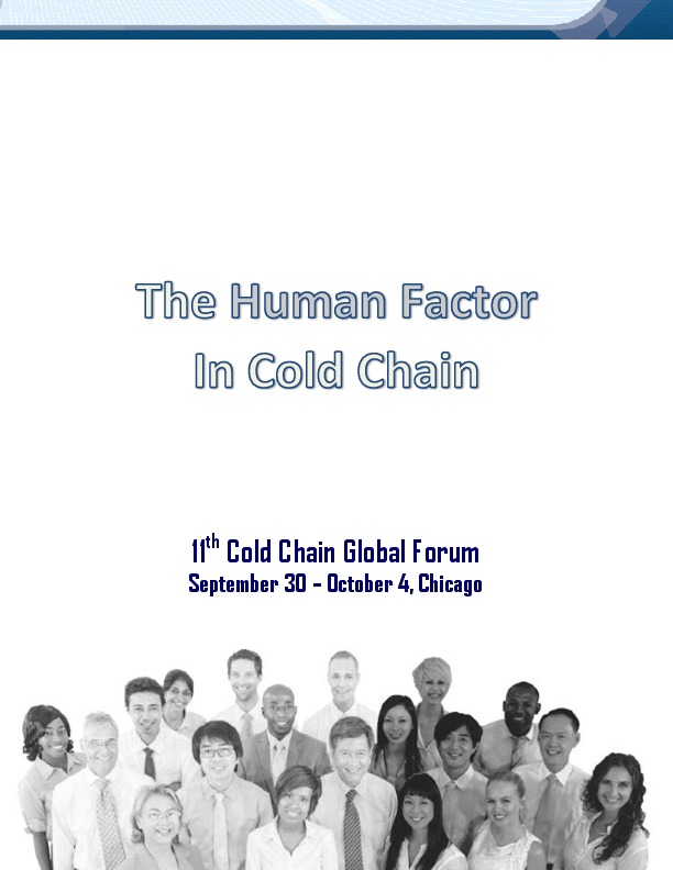 The Human Factor in Cold Chain