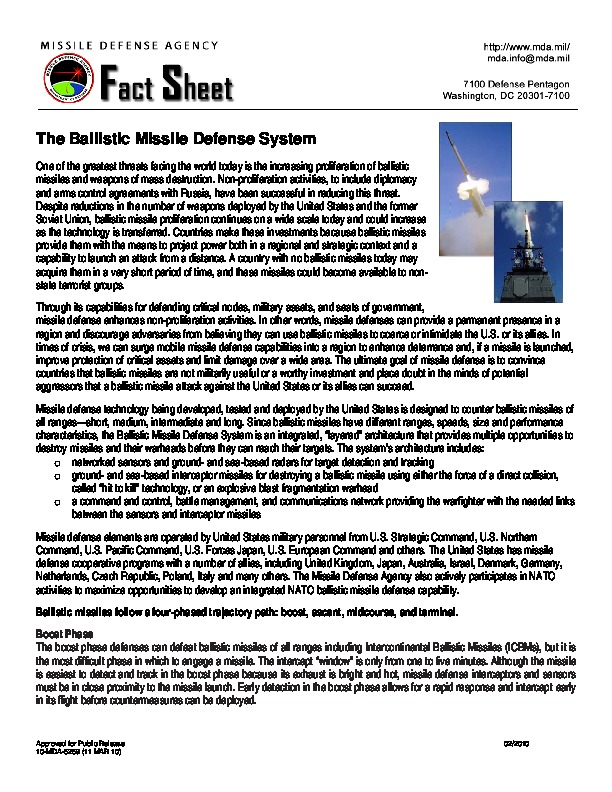 Ballistic Missile Defense Organization