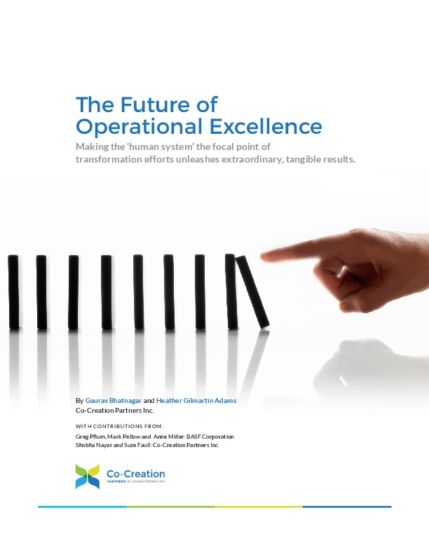 The Future of Operational Excellence
