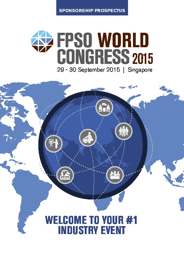 FPSO World Congress 2015 Partnership Proposal