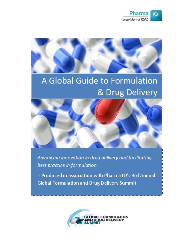 A Global Guide to Formulation and Drug Delivery