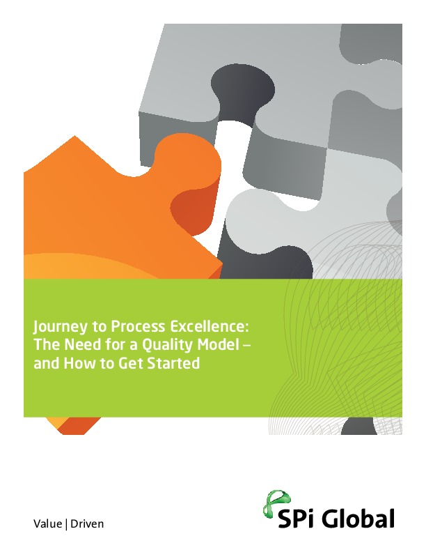 Journey to Process Excellence: The Need for a Quality Model – and How ...
