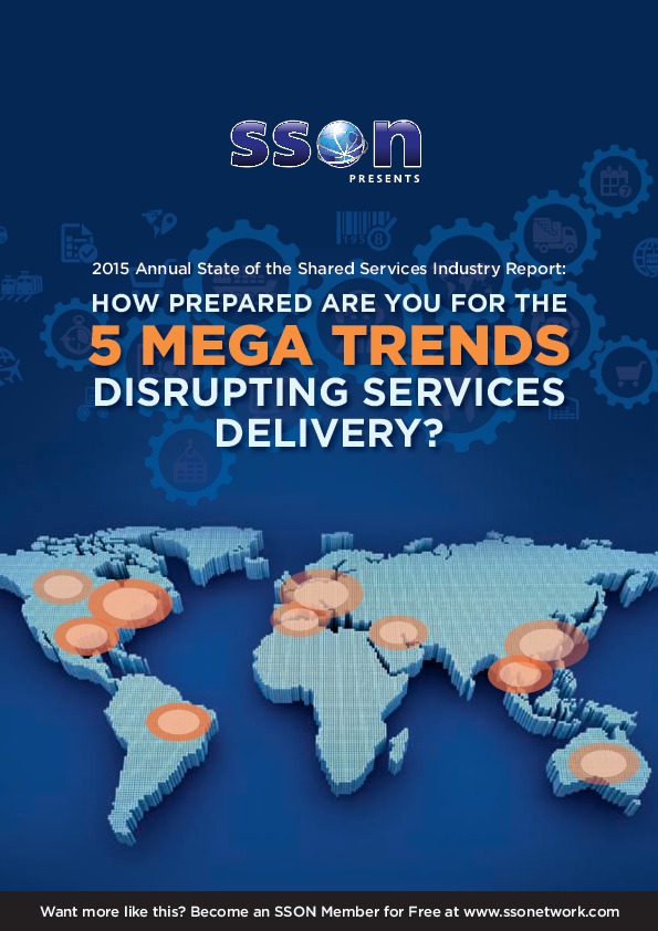 2015 Annual State of the Shared Services Industry Report