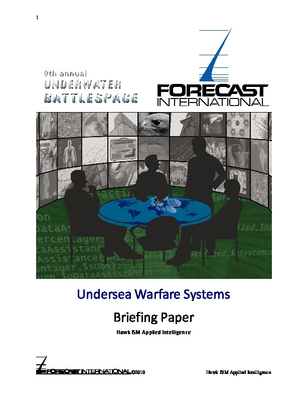 Part I - Undersea Warfare Systems Briefing Paper