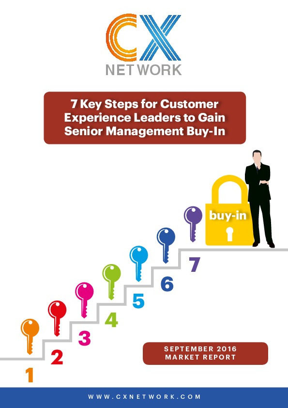 7 Steps for senior management buy-In