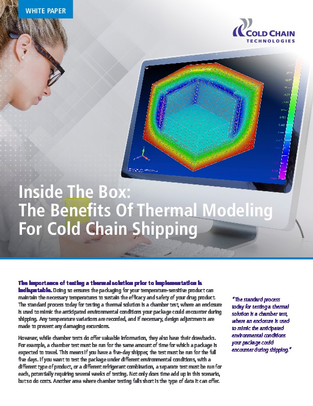 Inside The Box: The Benefits Of Thermal Modeling For Cold Chain Shipping
