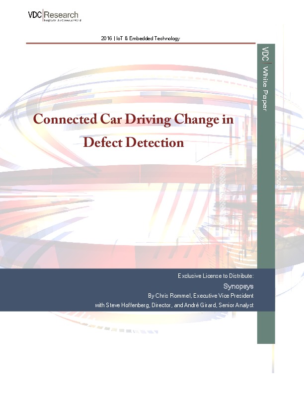 Connected Car Driving Change in Defect Detection