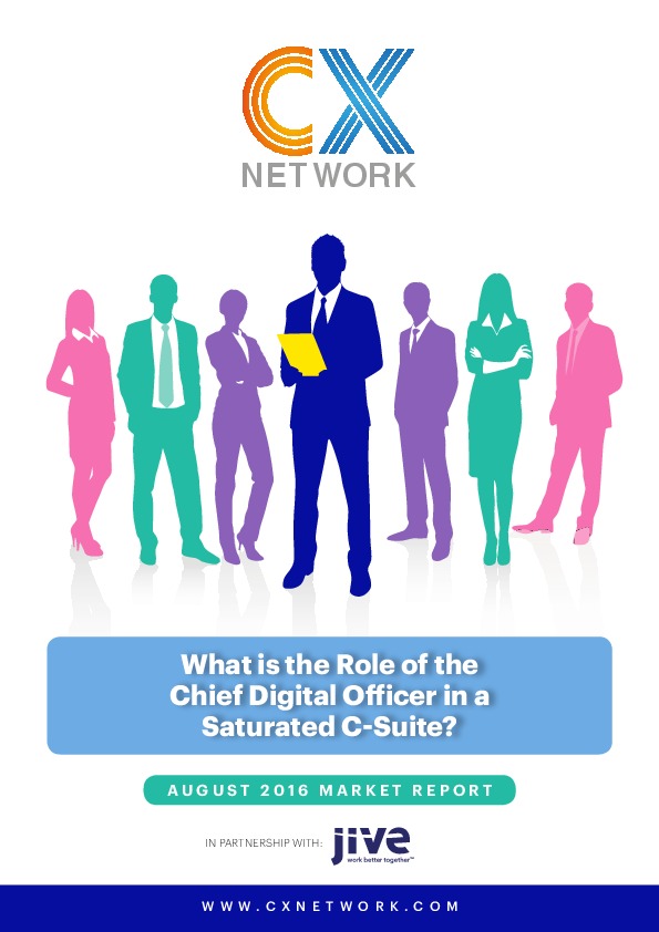 What is the Role of the CDO in a Saturated C-Suite?