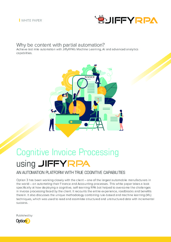Cognitive Invoice Processing